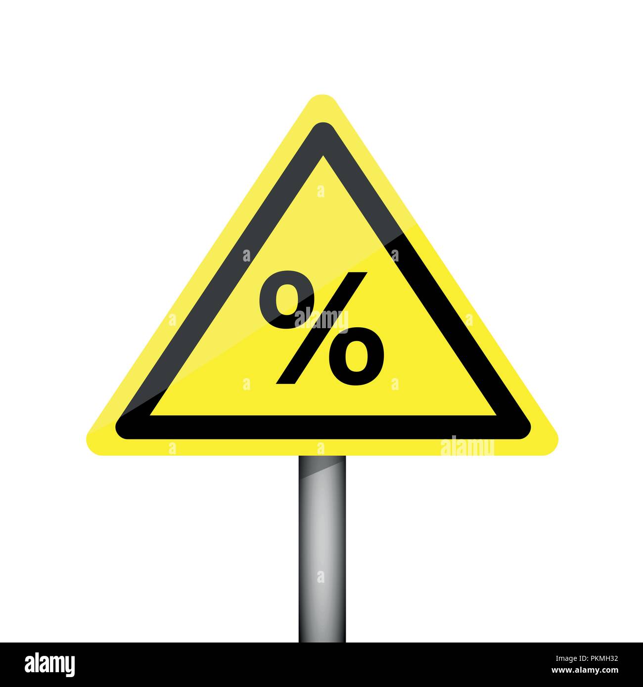 Accident warning triangle hi-res stock photography and images - Alamy