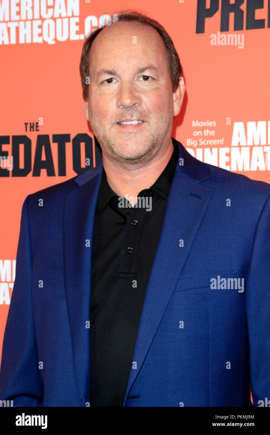 Fred Dekker attending 'The Predator' special screening at the Egyptian ...