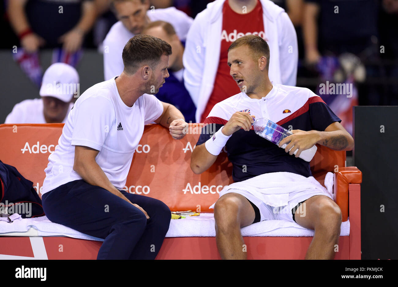 Leon smith tennis 2018 hi-res stock photography and images - Alamy