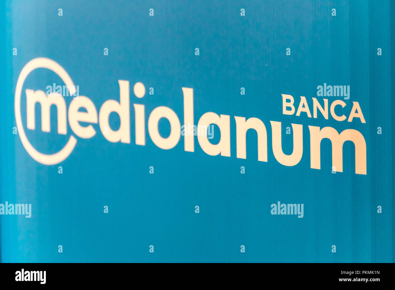 Mediolanum logo hi-res stock photography and images - Alamy