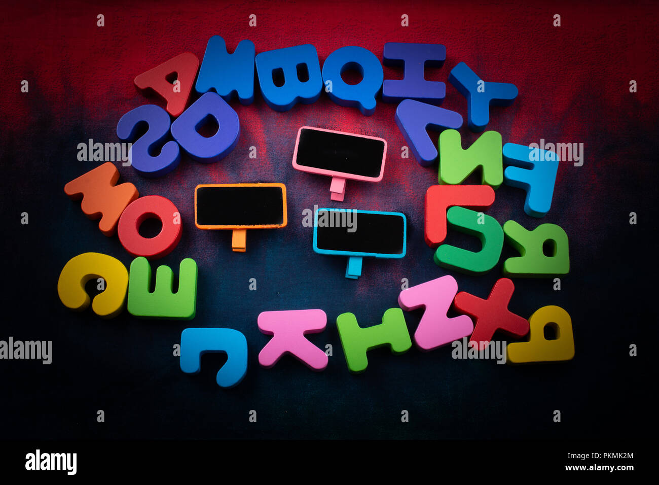 Alphabet letters for bulletin board hi-res stock photography and images ...