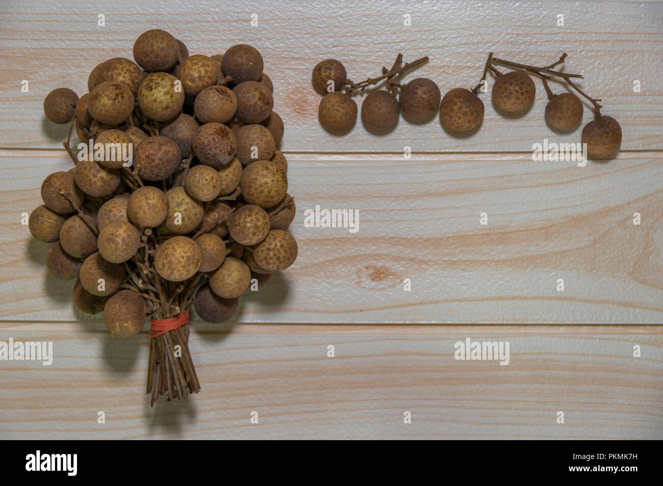 Logans fruits grown in tropical Southeast Asia, Vietnam. Logans image ...