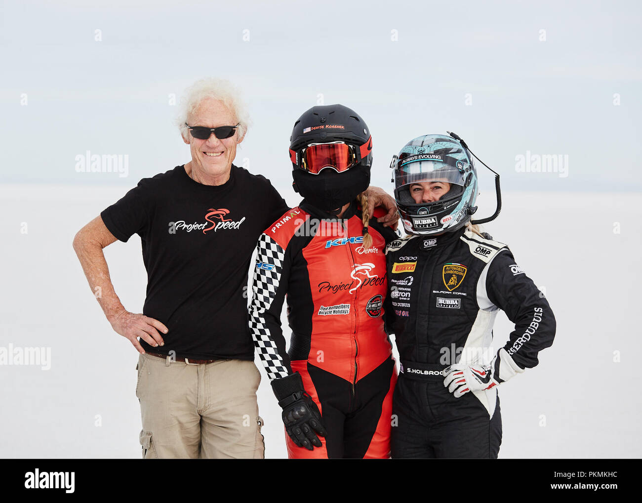 Bonneville, Utah, USA. 12th Sep, 2018. Denise Korenek attempts to break ...