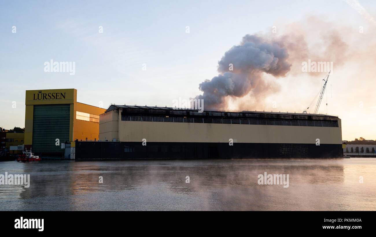 Luerssen Shipyard Stock Photos & Luerssen Shipyard Stock Images - Alamy