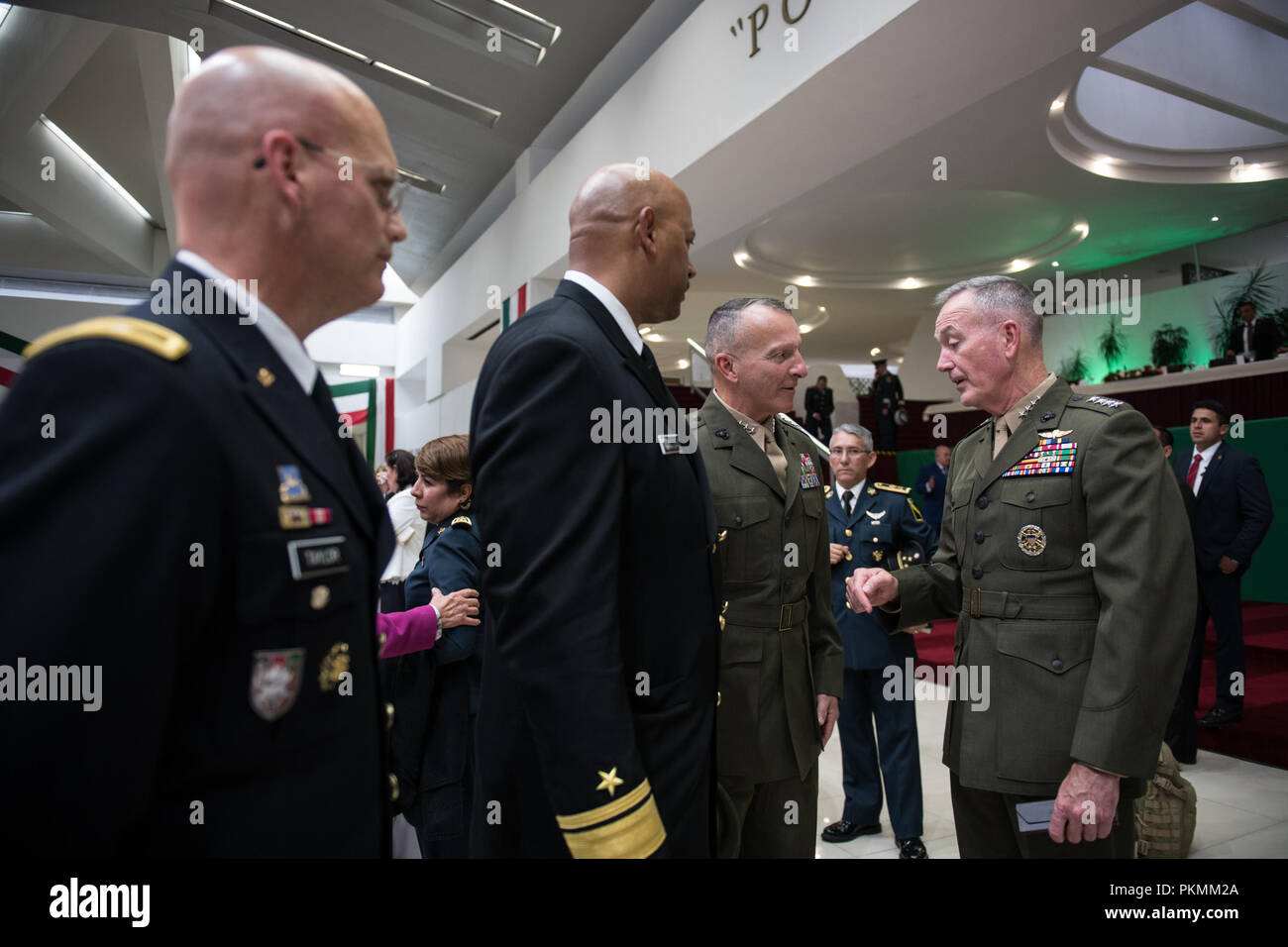 Mexico City, Mexico. 13th Sep, 2018. U.S. Marine Corps Gen. Joe Dunford ...