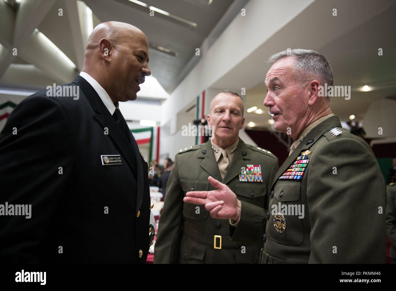 Mexico City, Mexico. 13th Sep, 2018. U.S. Marine Corps Gen. Joe Dunford ...