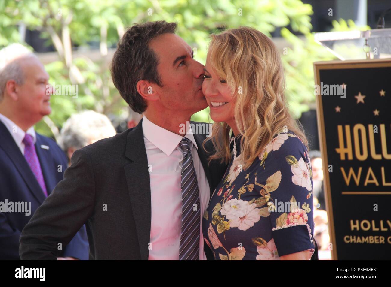 Eric mccormack wife janet holden hi-res stock photography and images ...