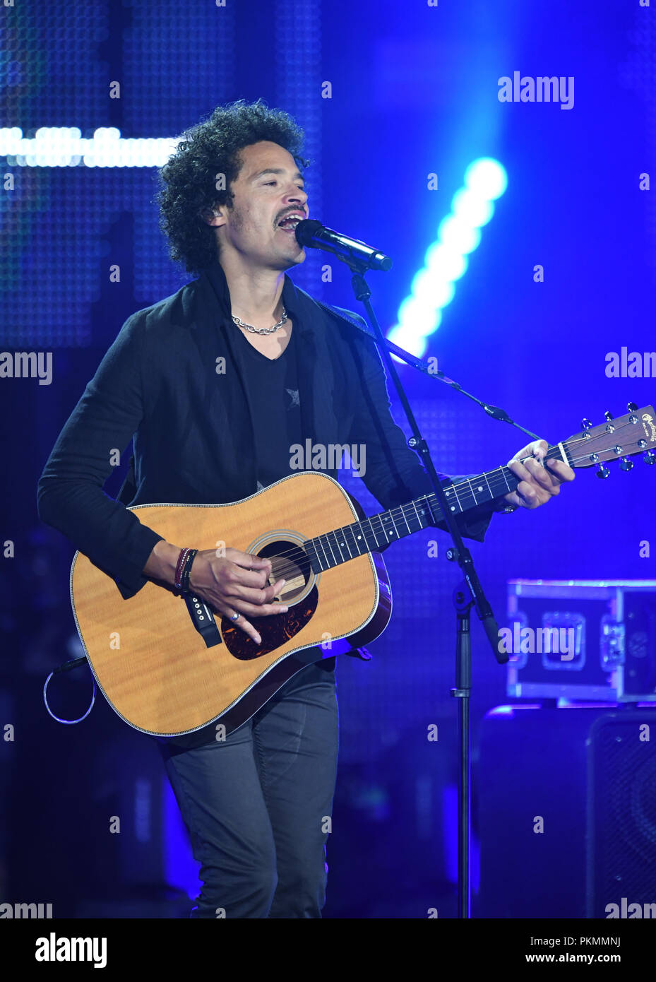 13 September 2018, Baden-Wuerttemberg, Baden-Baden: Singer Eagle-Eye ...