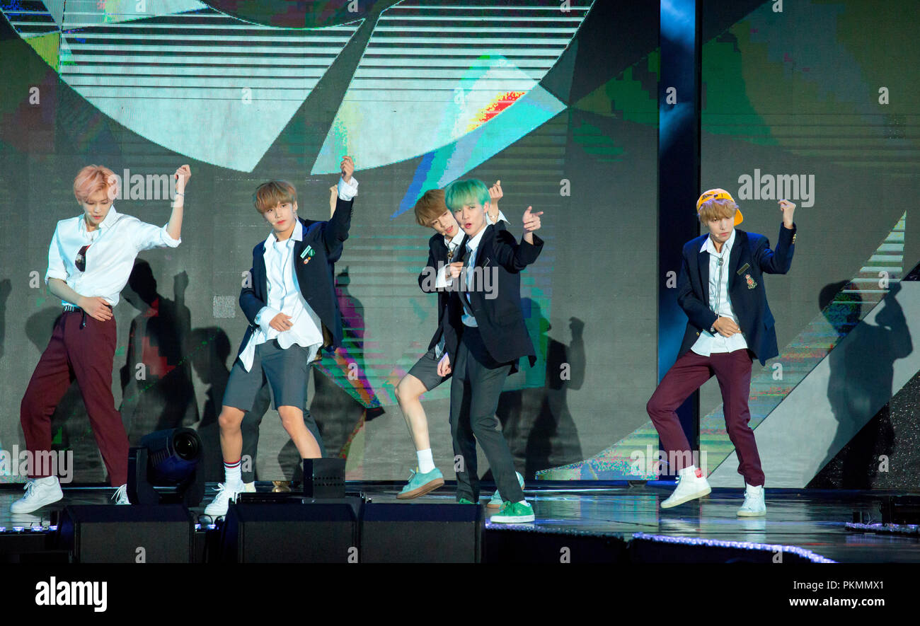 NCT Dream, Sep 8, 2018 : NCT Dream performs at the MBC Korean Music ...