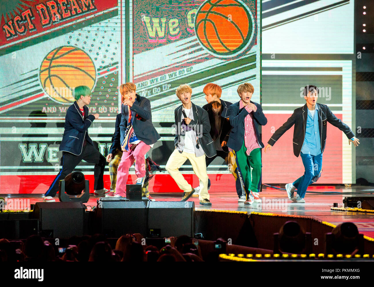 NCT Dream, Sep 8, 2018 : NCT Dream performs at the MBC Korean Music ...