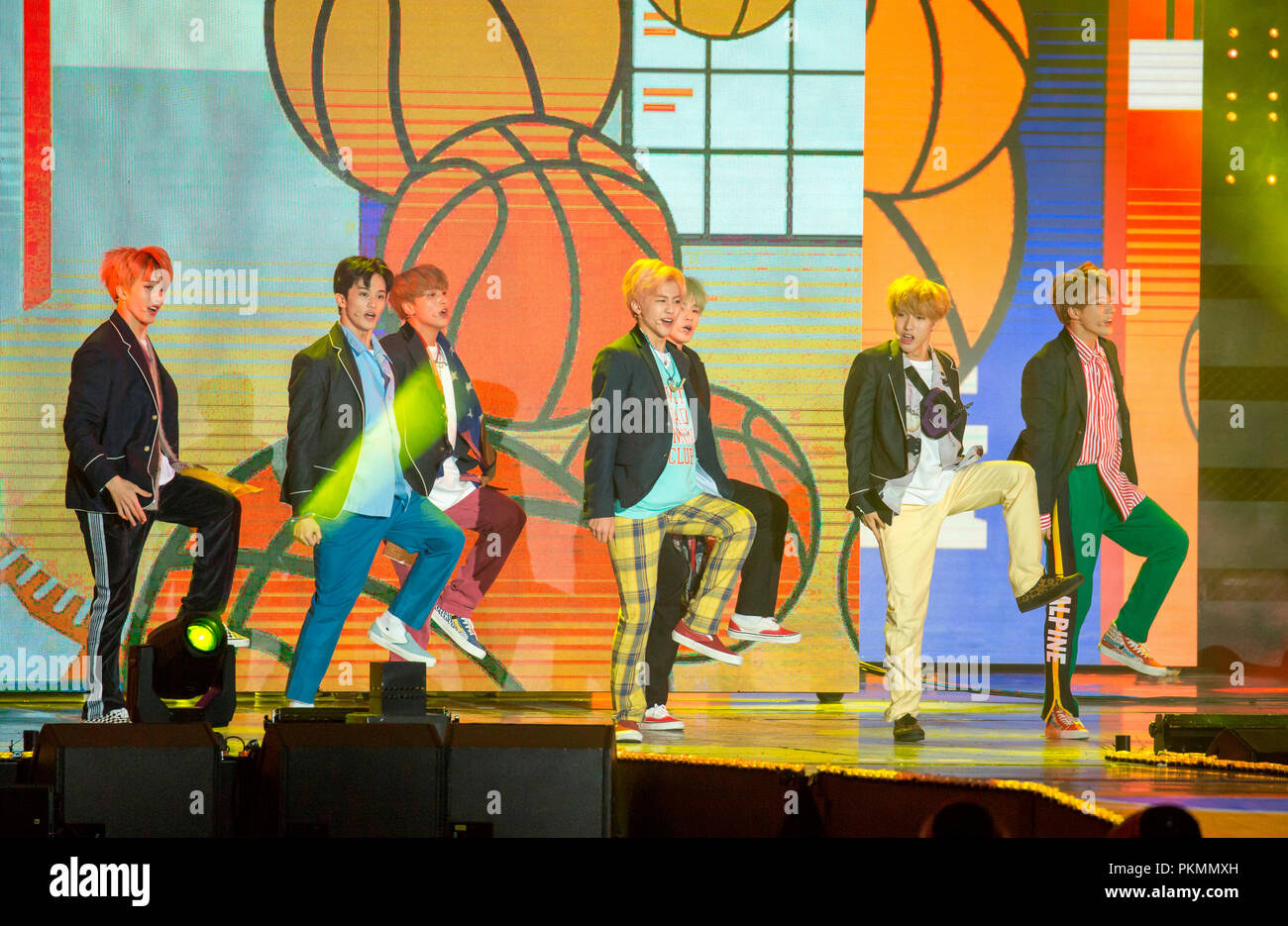 NCT Dream, Sep 8, 2018 : NCT Dream performs at the MBC Korean Music ...