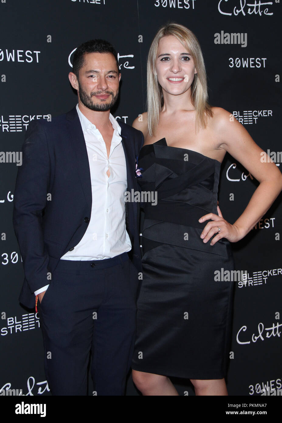NEW YORK, NY - SEPTEMBER 13: Jake Graf, Hannah Winterbourne at the ...