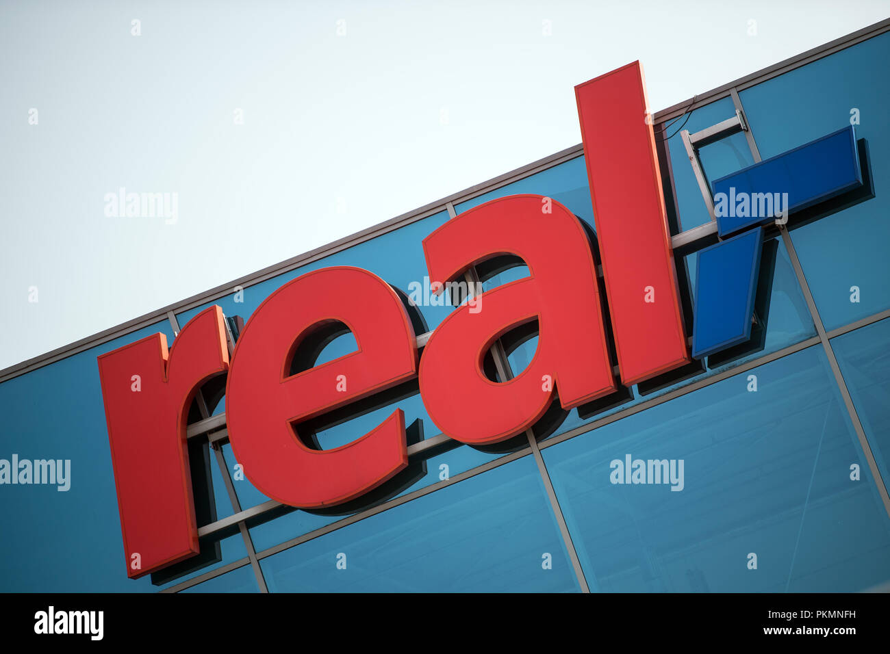 14 September 2018, North Rhine-Westphalia, Duesseldorf: The logo of ...