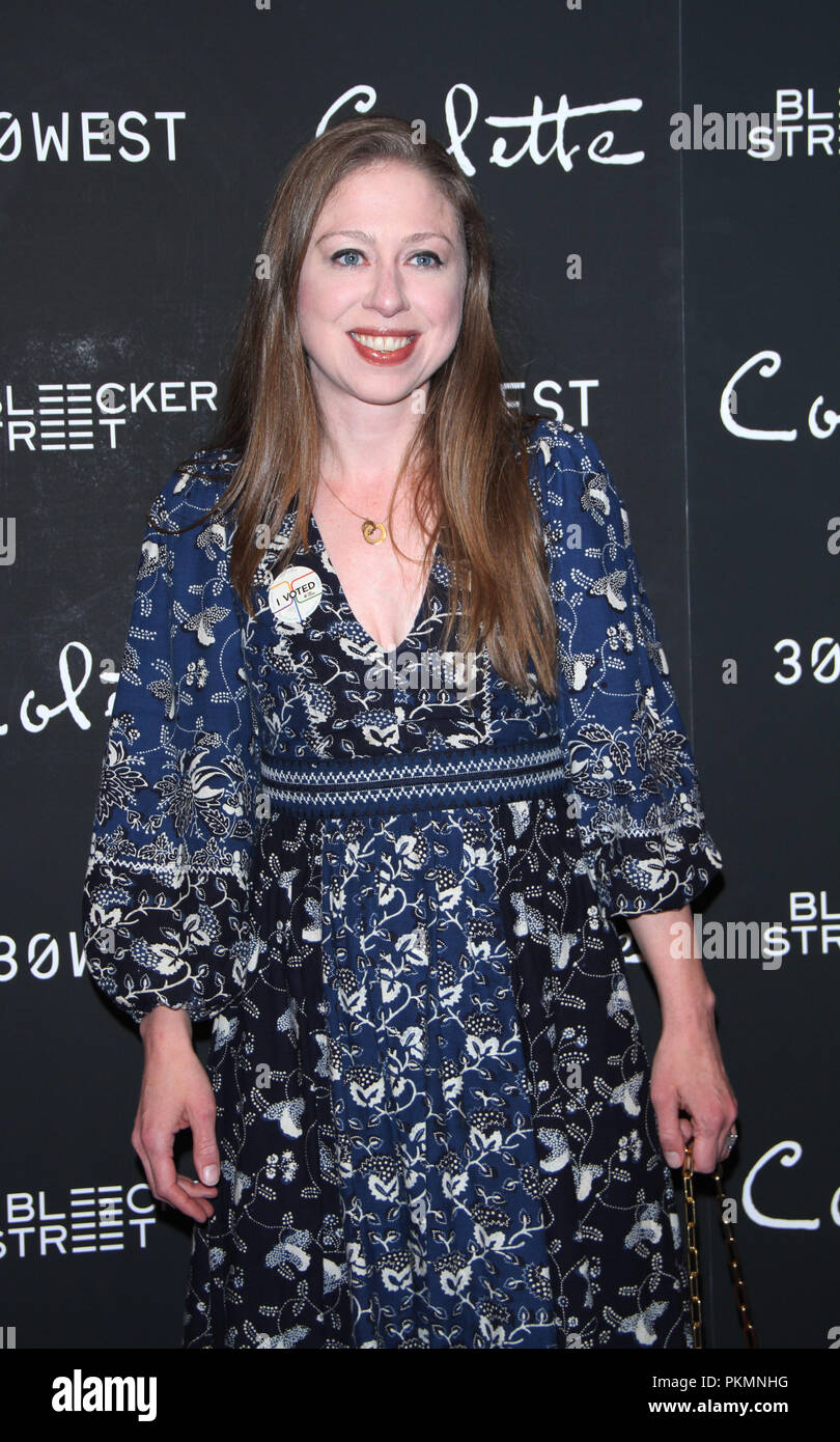NEW YORK, NY - SEPTEMBER 13: Chelsea Clinton at the special screening ...