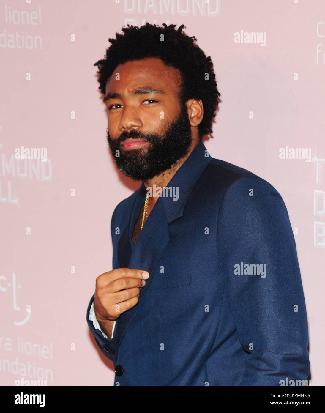 NEW YORK, NY - September 13: Childish Gambino attends the 2018 Diamond ...