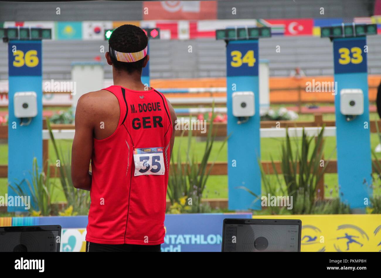 13 September 2018, Mexico, Mexico city: Modern pentathlon, world ...