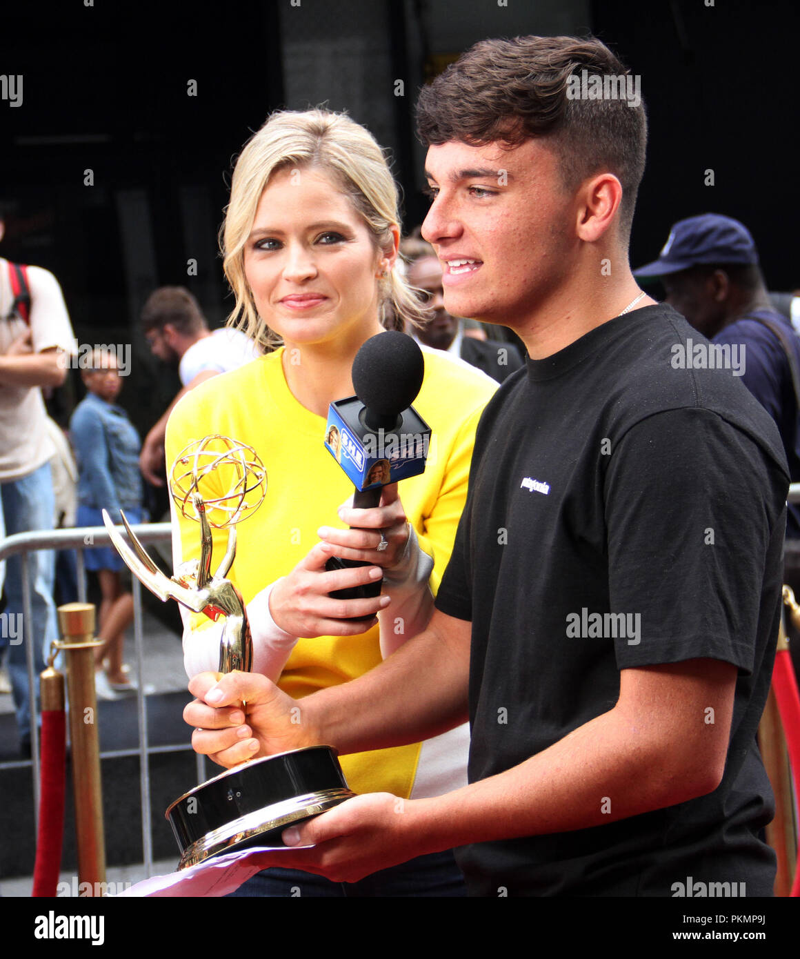New York, NY, USA. 13th Sep, 2018. Sara Haines on the set of GMA Day in ...