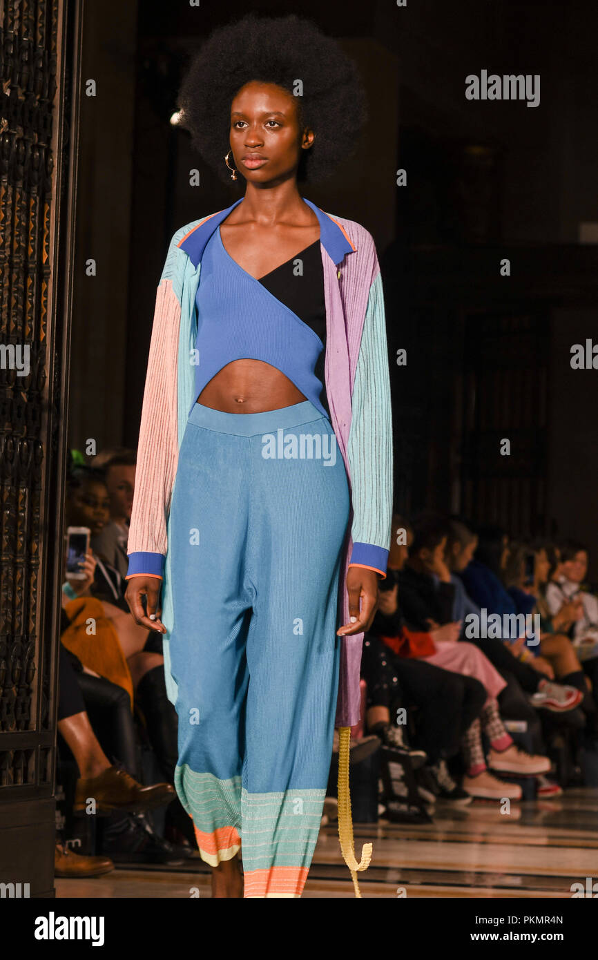 London, UK. 14th September 2018. Designer I-Am-Chen showcases is latest ...