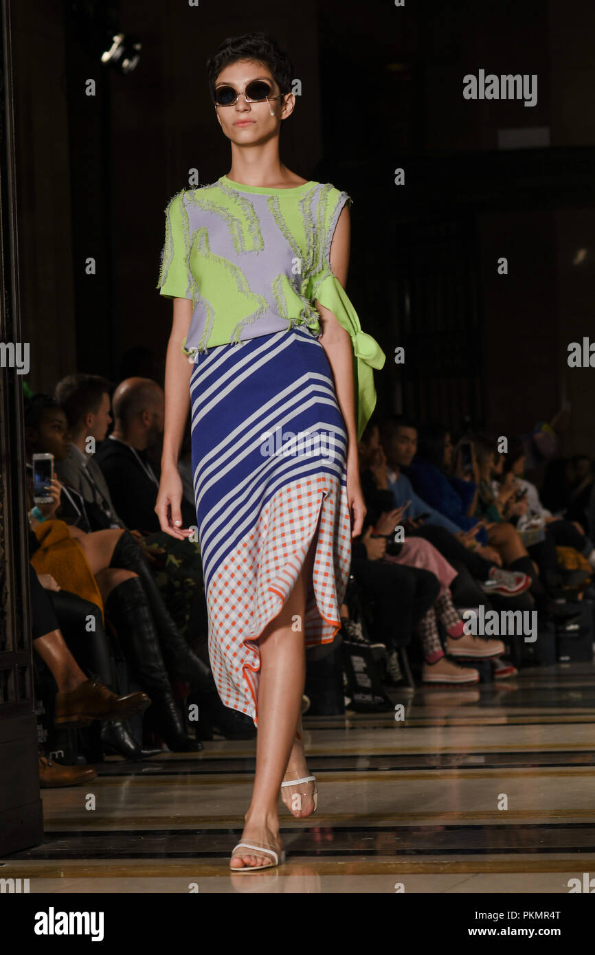 London, UK. 14th September 2018. Designer I-Am-Chen showcases is latest ...