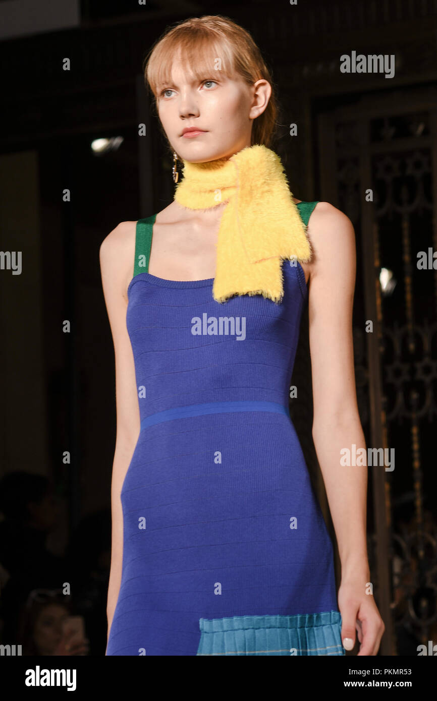 London, UK. 14th September 2018. Designer I-Am-Chen showcases is latest ...