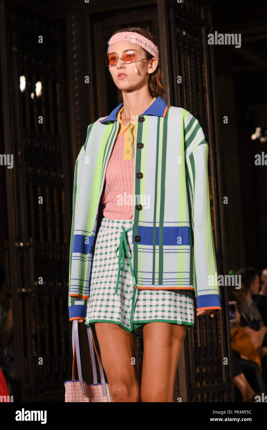 London, UK. 14th September 2018. Designer I-Am-Chen showcases is latest ...