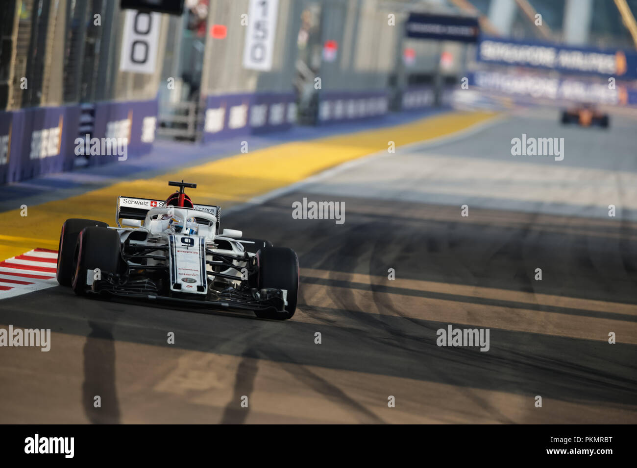 Marina Bay Street Circuit, Singapore. 14th Sep, 2018. Formula One Grand ...