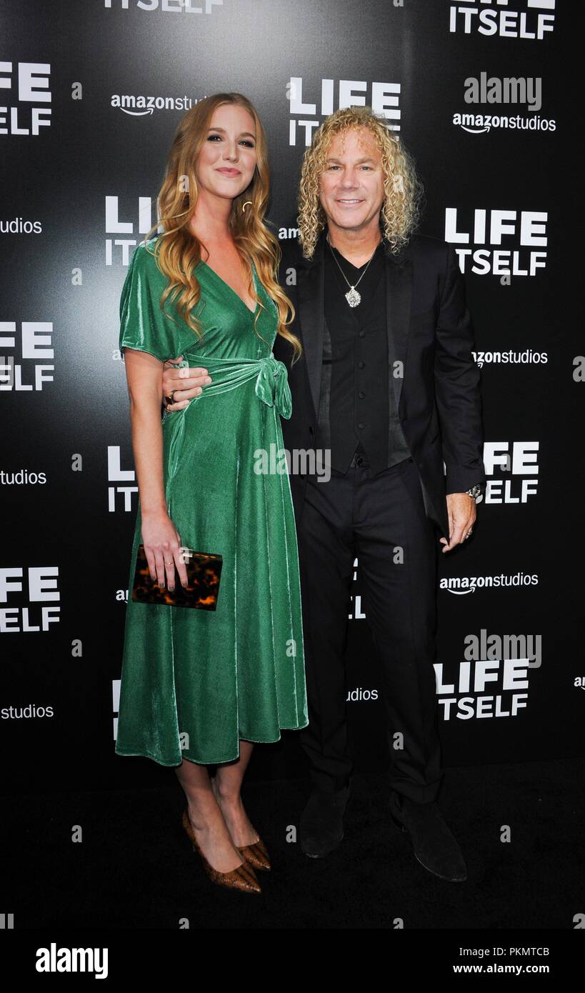 Hollywood, CA. 13th Sep, 2018. Gabrielle Luna, David Bryan at arrivals ...