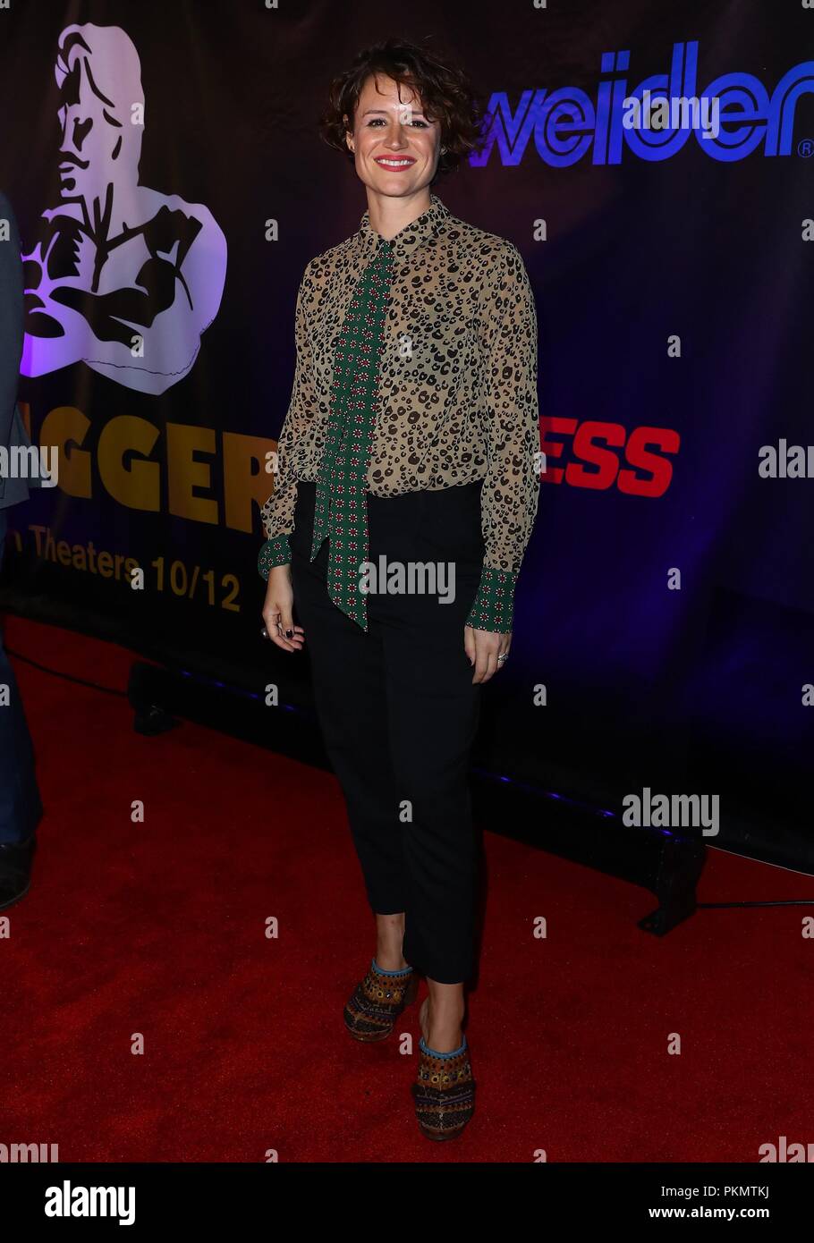 Nadine Lewington at arrivals for Freestyle Releasing BIGGER World ...