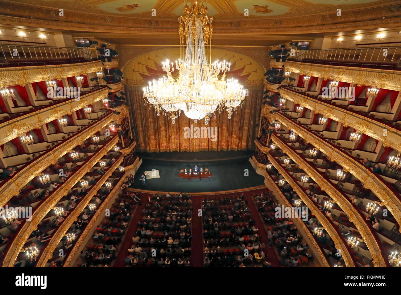 Bolshoi Theatre Moscow Interior High Resolution Stock Photography and ...