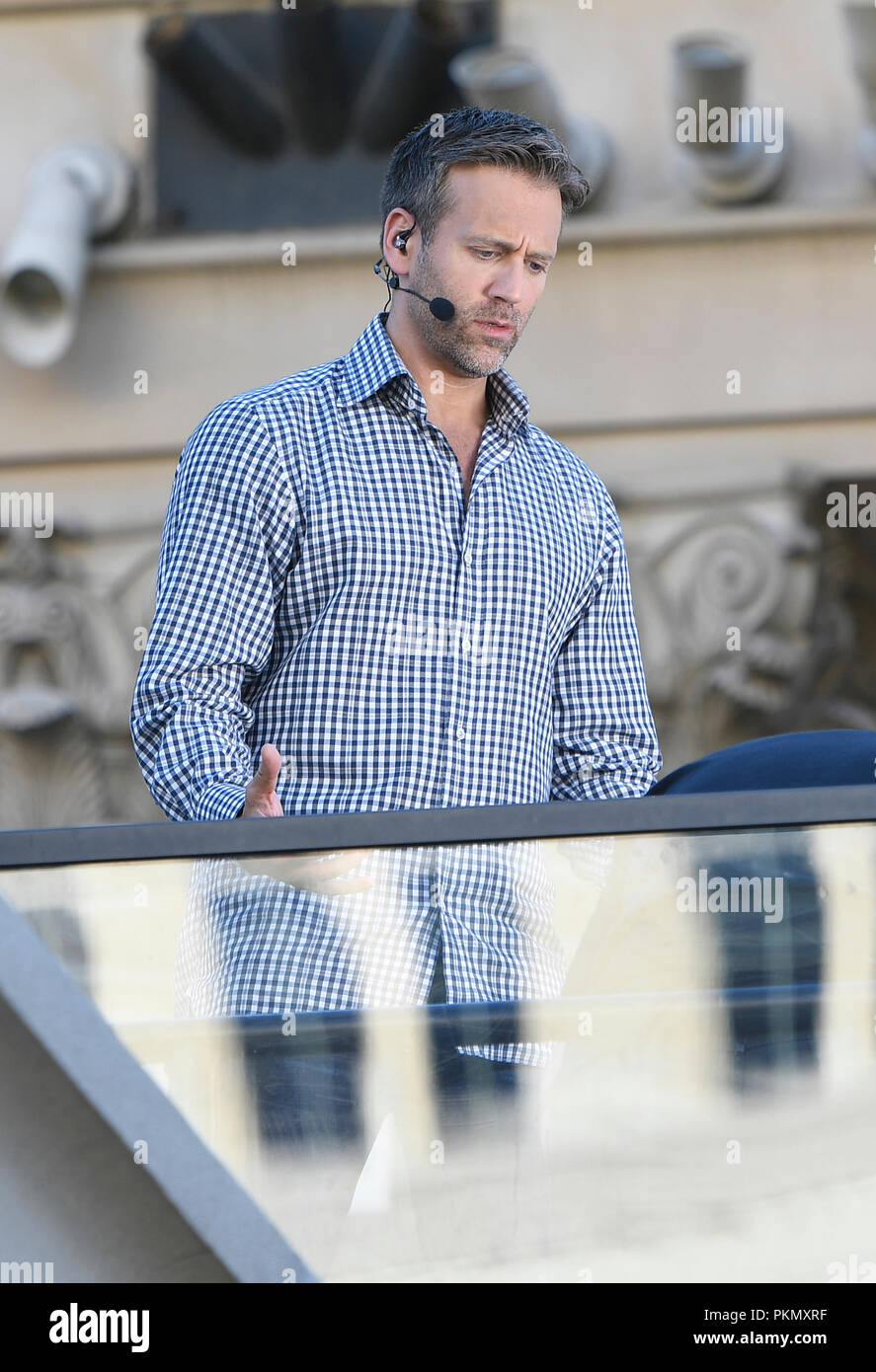 Las Vegas, NV, USA. 14th Sep, 2018. Max Kellerman on the set of ESPN's ...