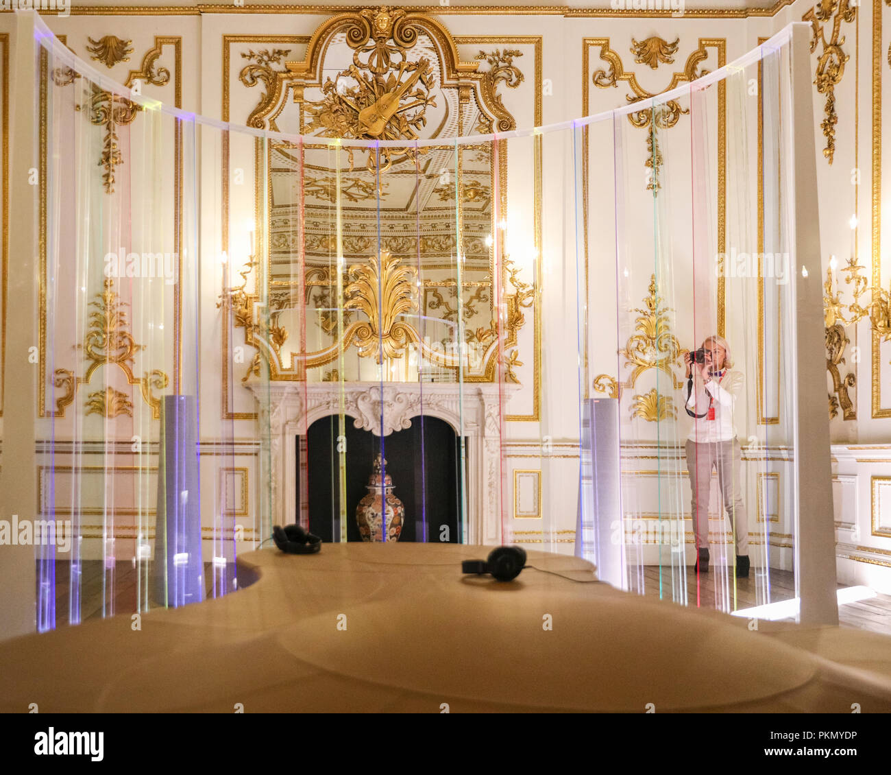 London, UK, 14th Sep 2018. The 'Memory & Light' multi-sensory ...