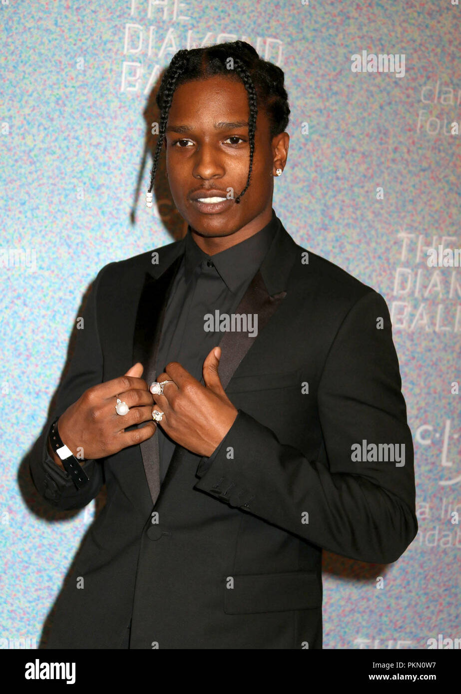 New York City, New York, USA. 13th Sep, 2018. Rapper A$AP ROCKY attends ...