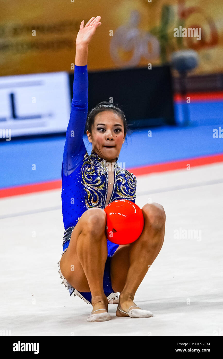 September 14, 2018: Laura Zeng of Â United States during Individual All ...