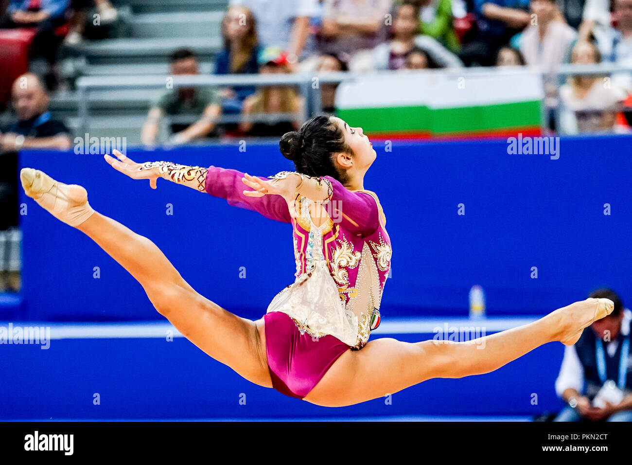 September 14, 2018: Alexandra Agiurgiuculese of Â Italy during ...