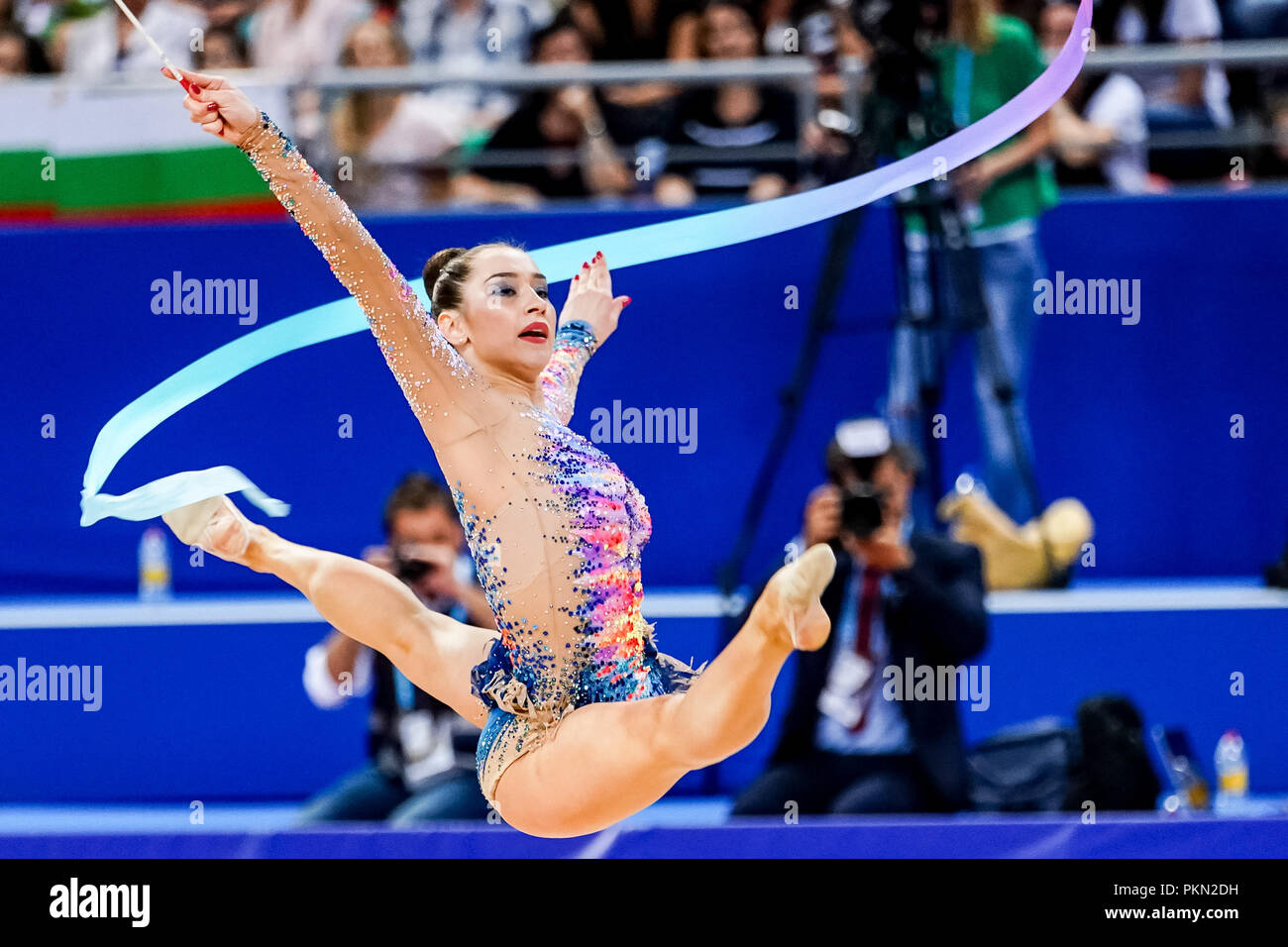 September 14, 2018: Katsiaryna Halkina of Â Belarus during Individual ...
