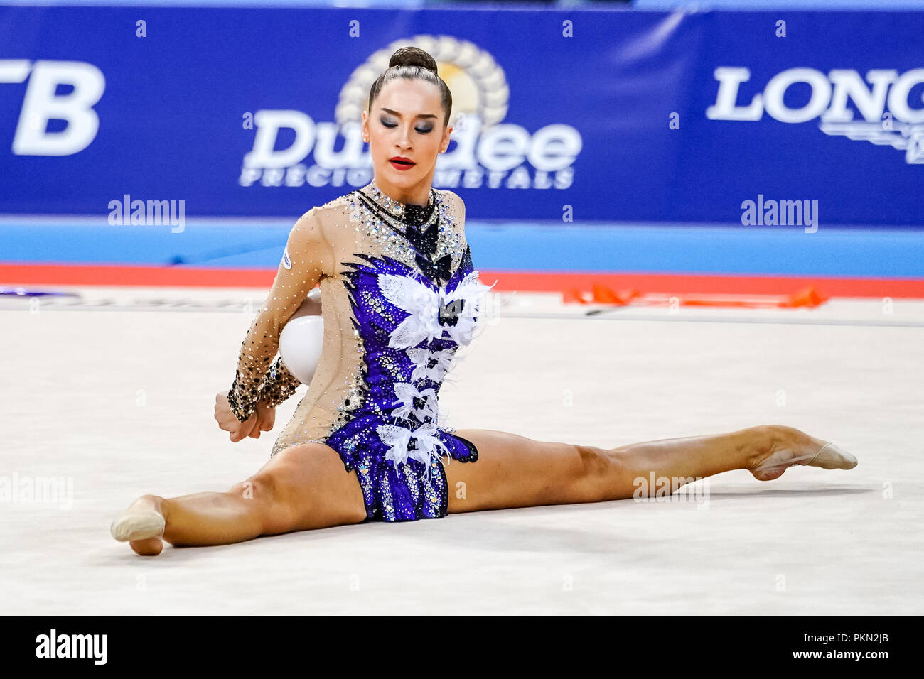 September 14, 2018: Katsiaryna Halkina of Â Belarus during Individual ...