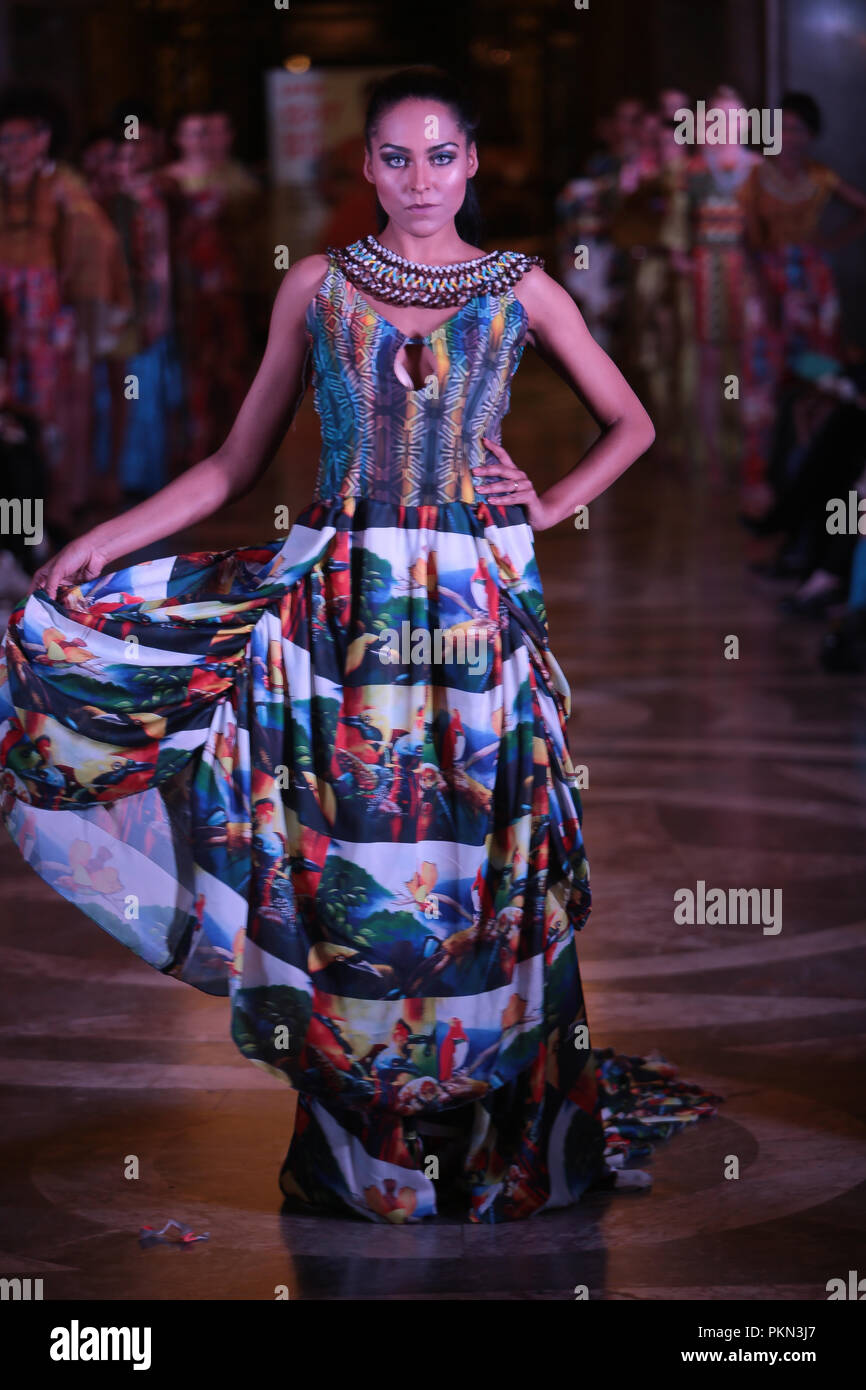 ndon UK 14 September 2018 The South Pacific designers Samoa Cecilia's ...