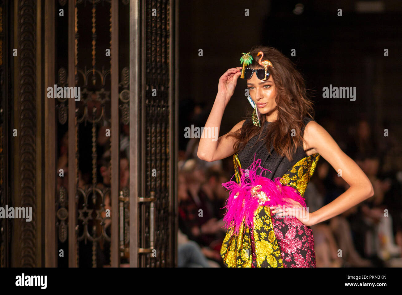 Londres, Inglaterra. 14th Sep, 2018. Ashley Isham Parade at London ...