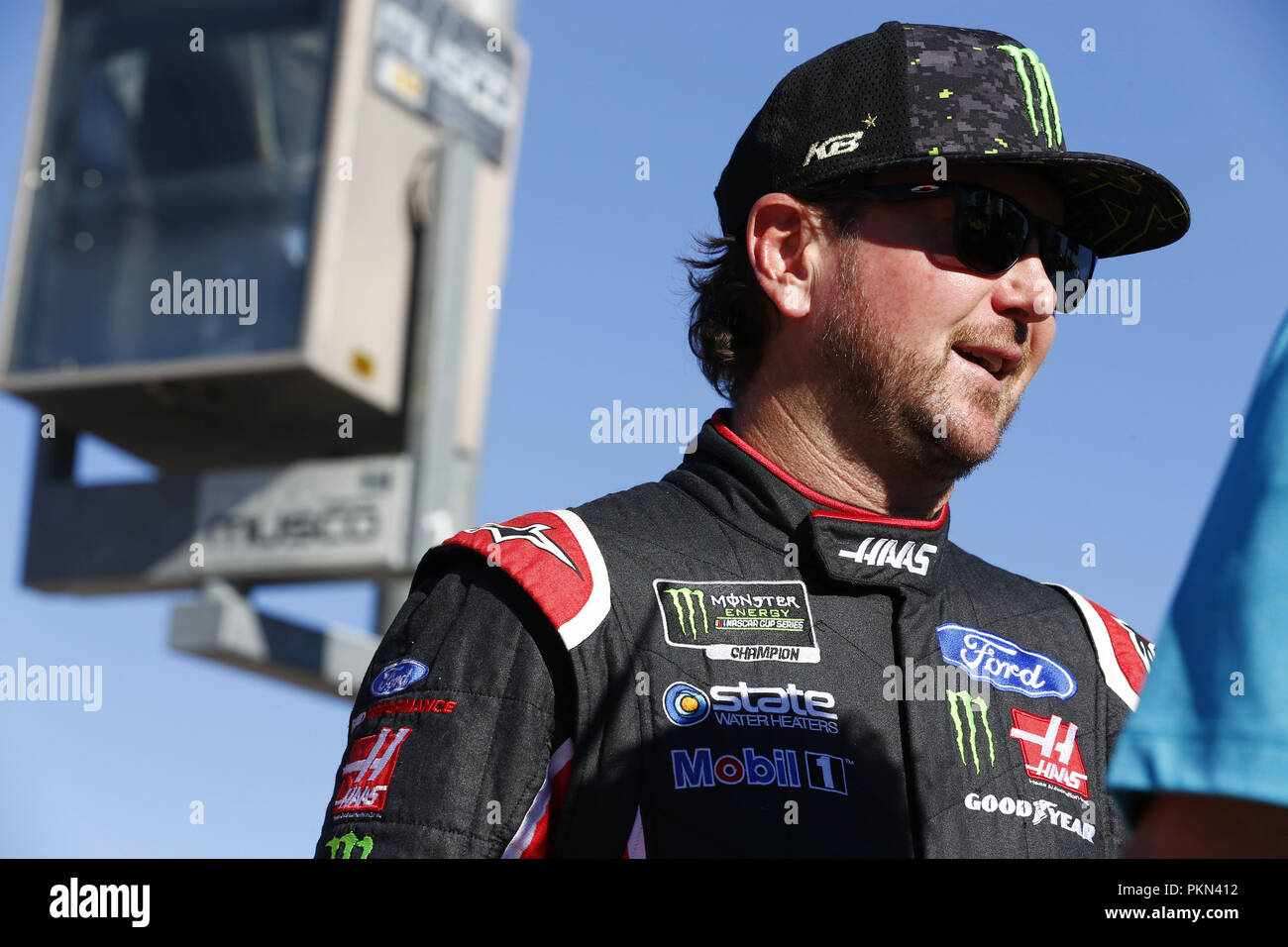 Las Vegas, Nevada, USA. 14th Sep, 2018. Kurt Busch (41) hangs out on ...