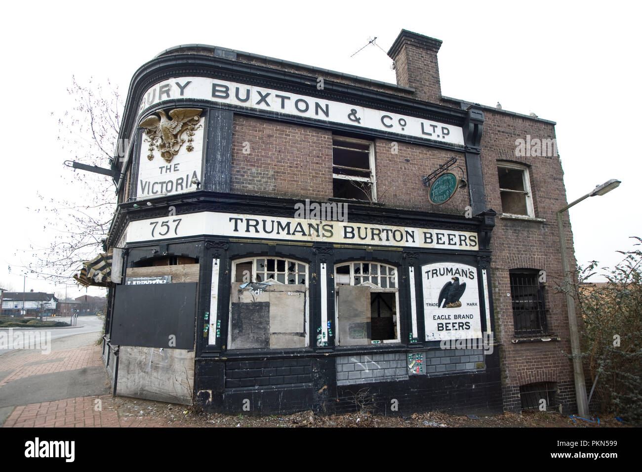 The Victoria pub, in Charlton, SE7; south east London, England, closed ...