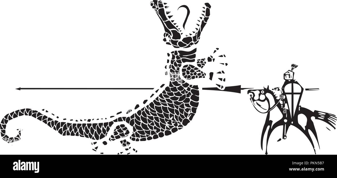 Sword of saint george Stock Vector Images - Alamy