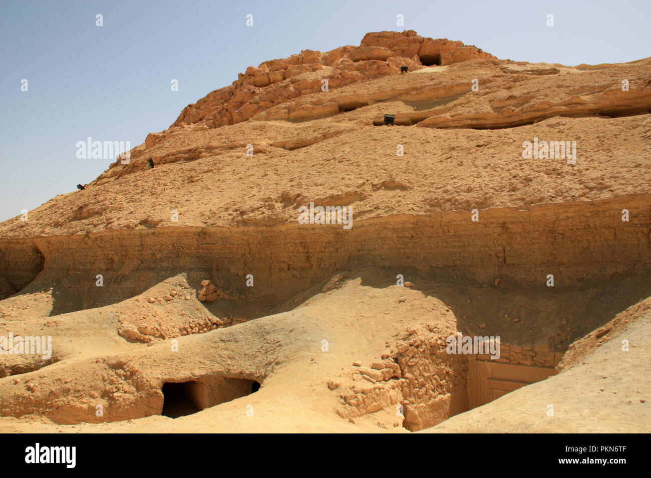 Mountain of the Dead in Siwa, Siwa Oasis, Egypt Stock Photo - Alamy