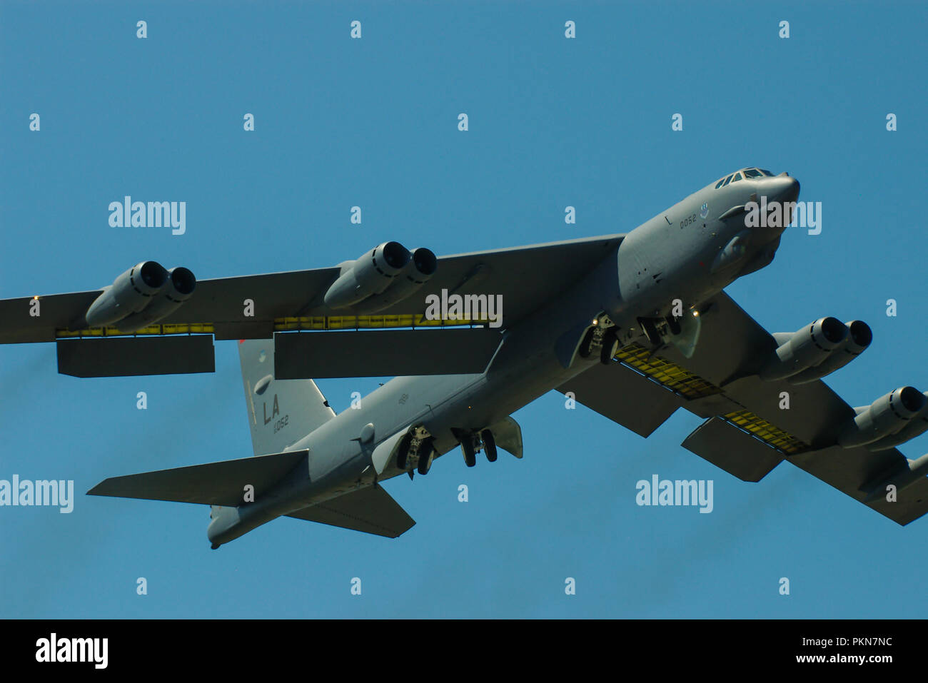 Boeing B-52 Stratofortress jet long range nuclear strategic bomber of ...