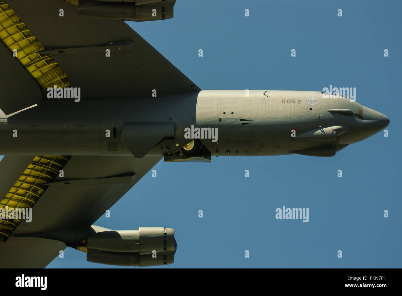 Boeing B-52 Stratofortress jet long range nuclear strategic bomber of ...