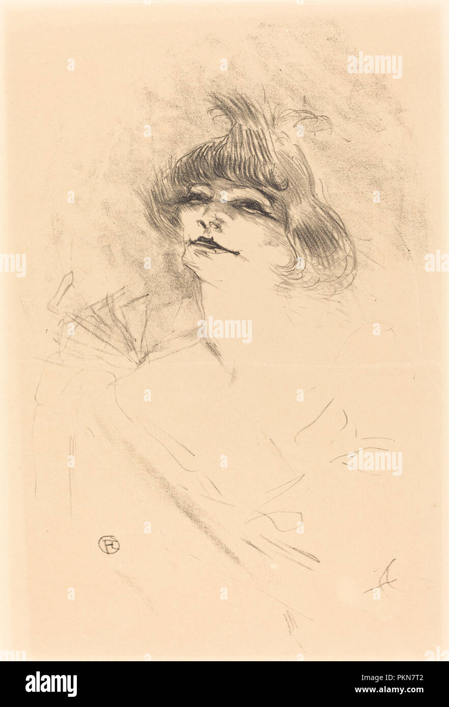 Polaire. Dated: 1897. Medium: lithograph in black on velin paper ...