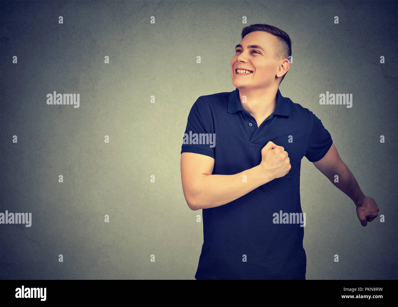 Hand on chest hi-res stock photography and images - Alamy
