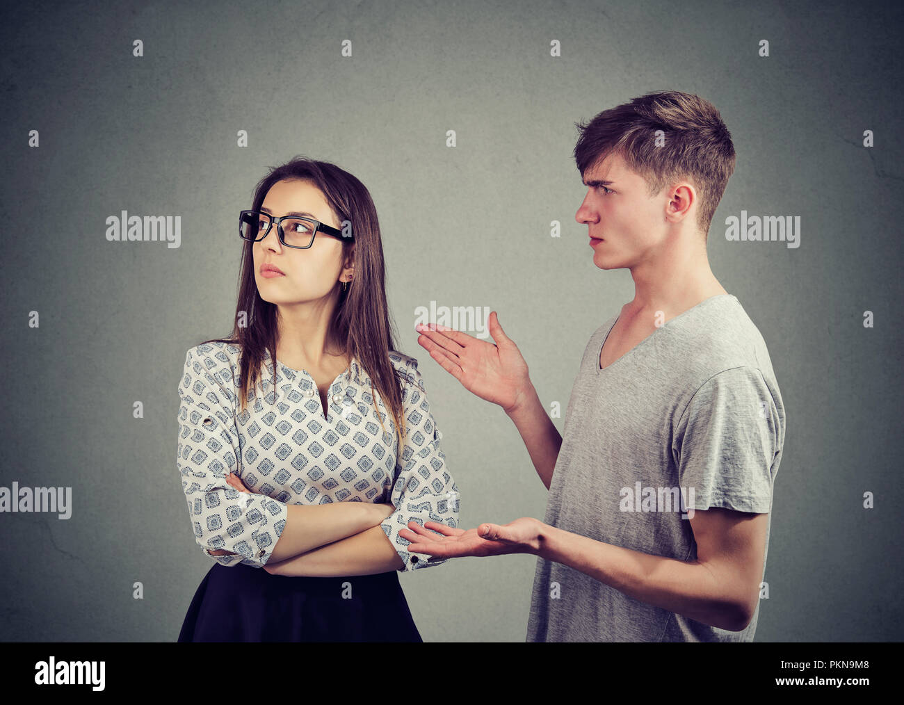 Offended angry man hi-res stock photography and images - Alamy