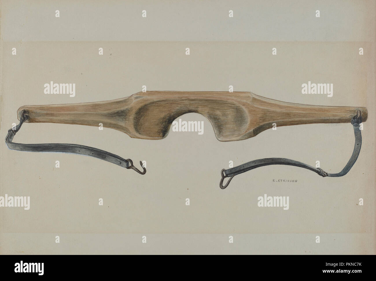 Economy Shoulder Yoke. Dated: c. 1937. Dimensions: overall: 24.2 x 35.5 ...