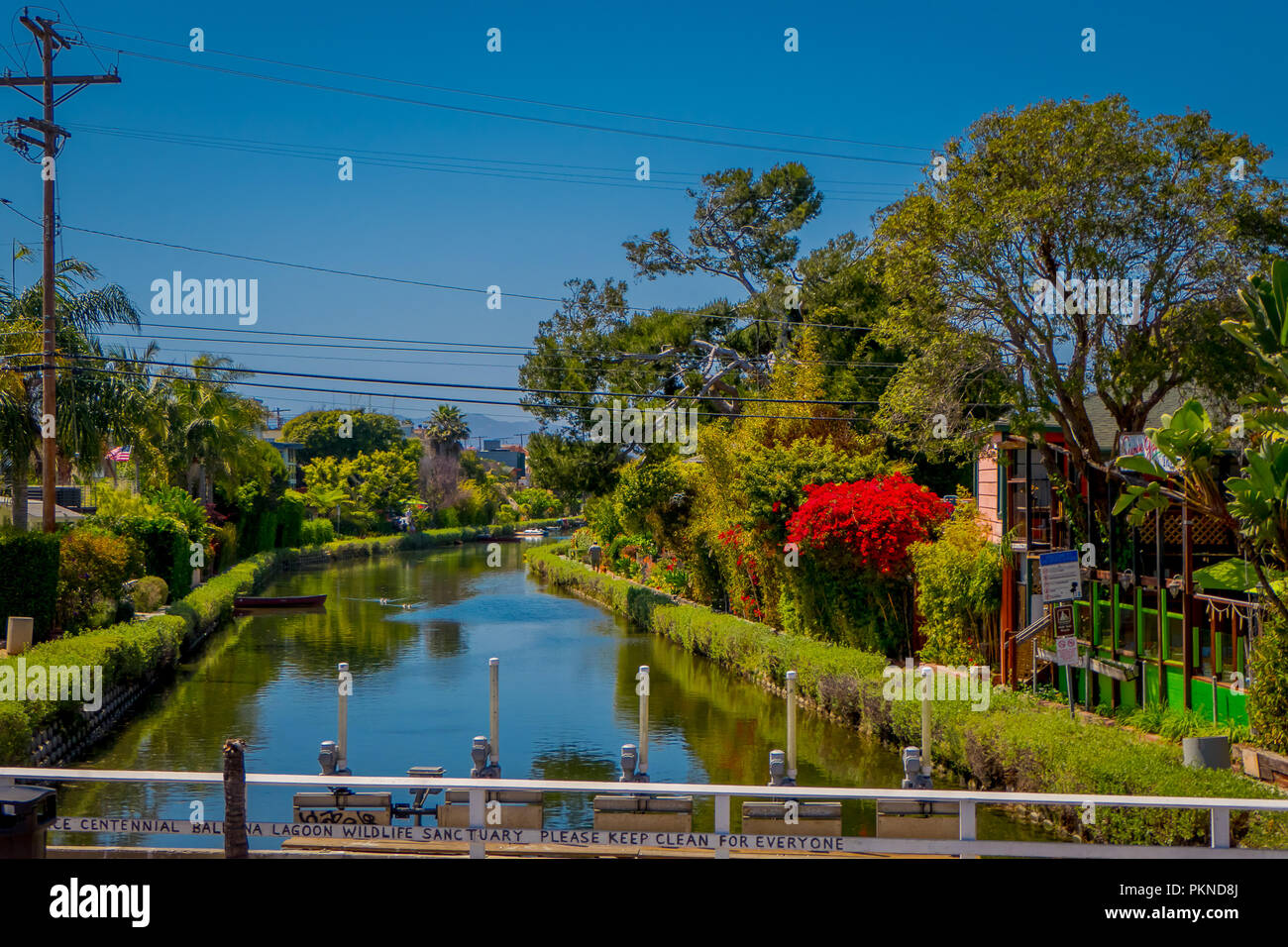 Los Angeles, California, USA, AUGUST, 20, 2018: Gorgeous outdoor view ...