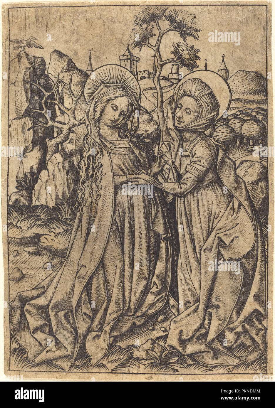 The Visitation. Dated: c. 1450/1460. Medium: engraving. Museum: National Gallery of Art ...